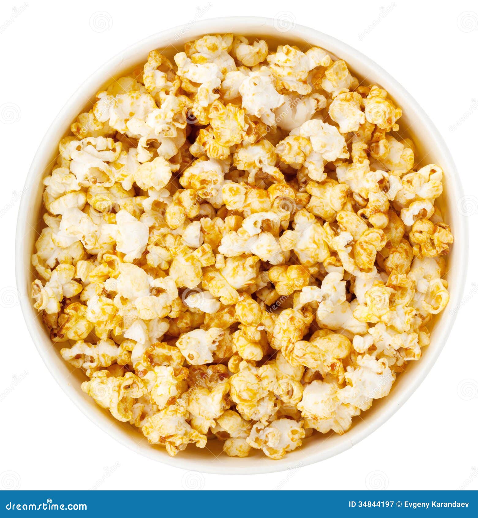 Popcorn box stock image. Image of isolated, corn, single - 34844197