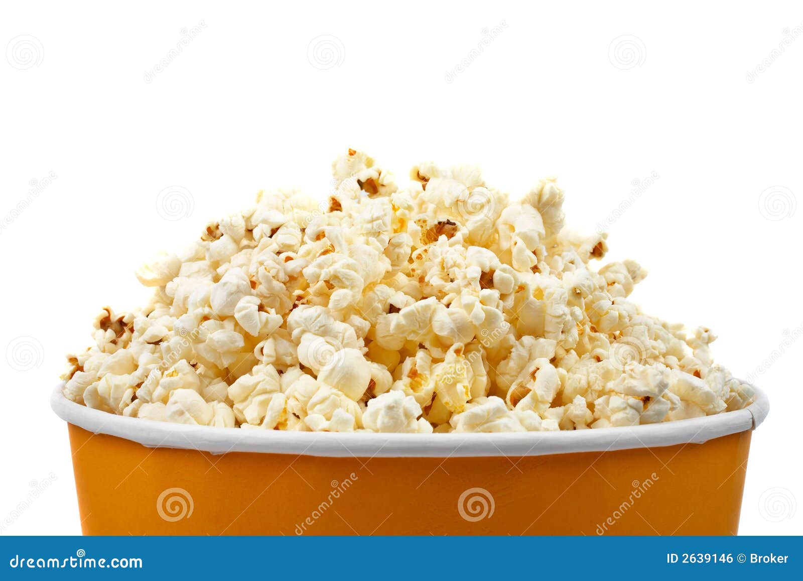 Popcorn in a bucket stock photo. Image of cinema, entertainment - 2639146