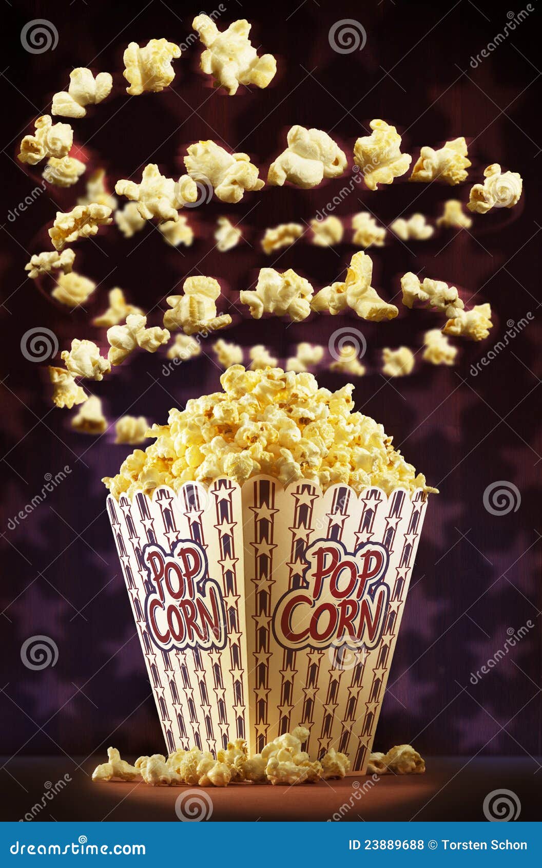Popcorn circus stock photo. Image of ready, sweetcorn - 23889688