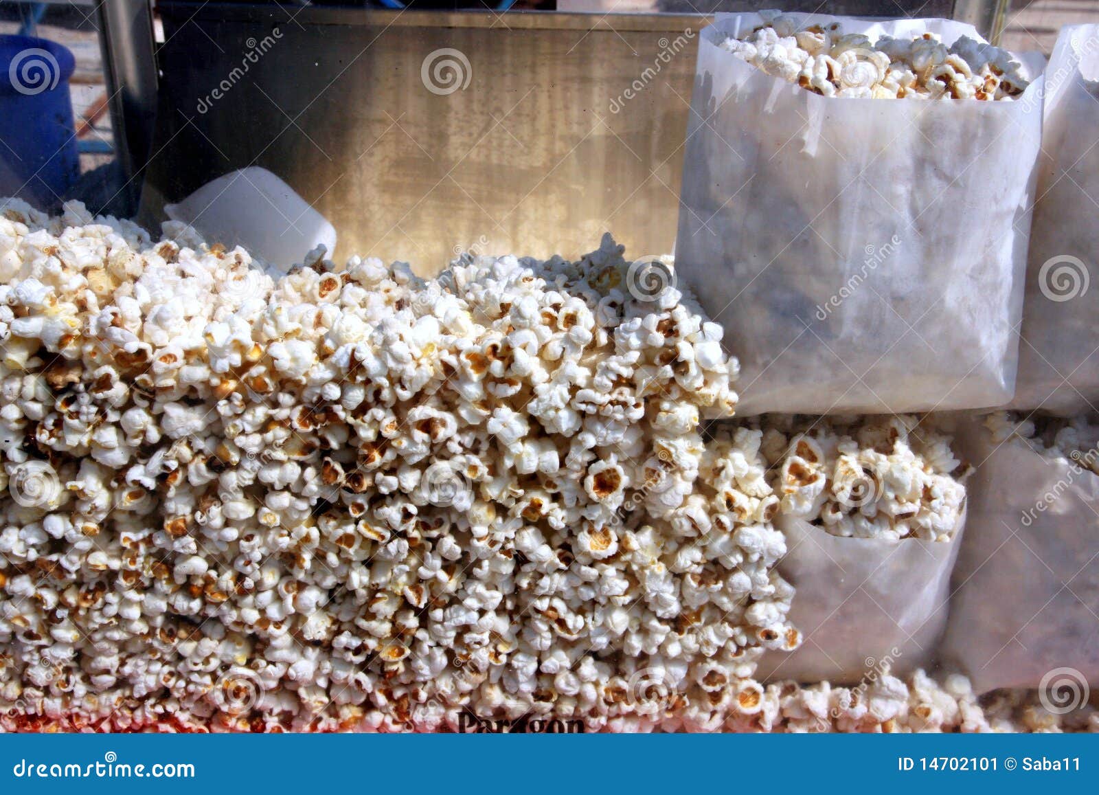 Popcorn close-up stock image. Image of popcorn, close - 14702101
