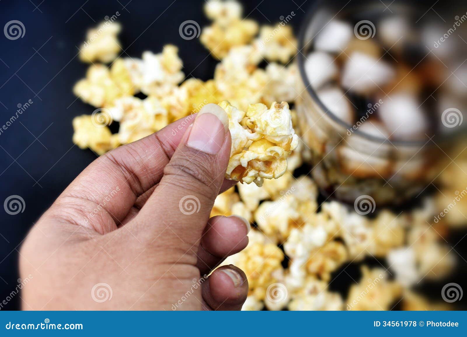 Popcorn and cola stock photo. Image of drink, corn, entertainment ...