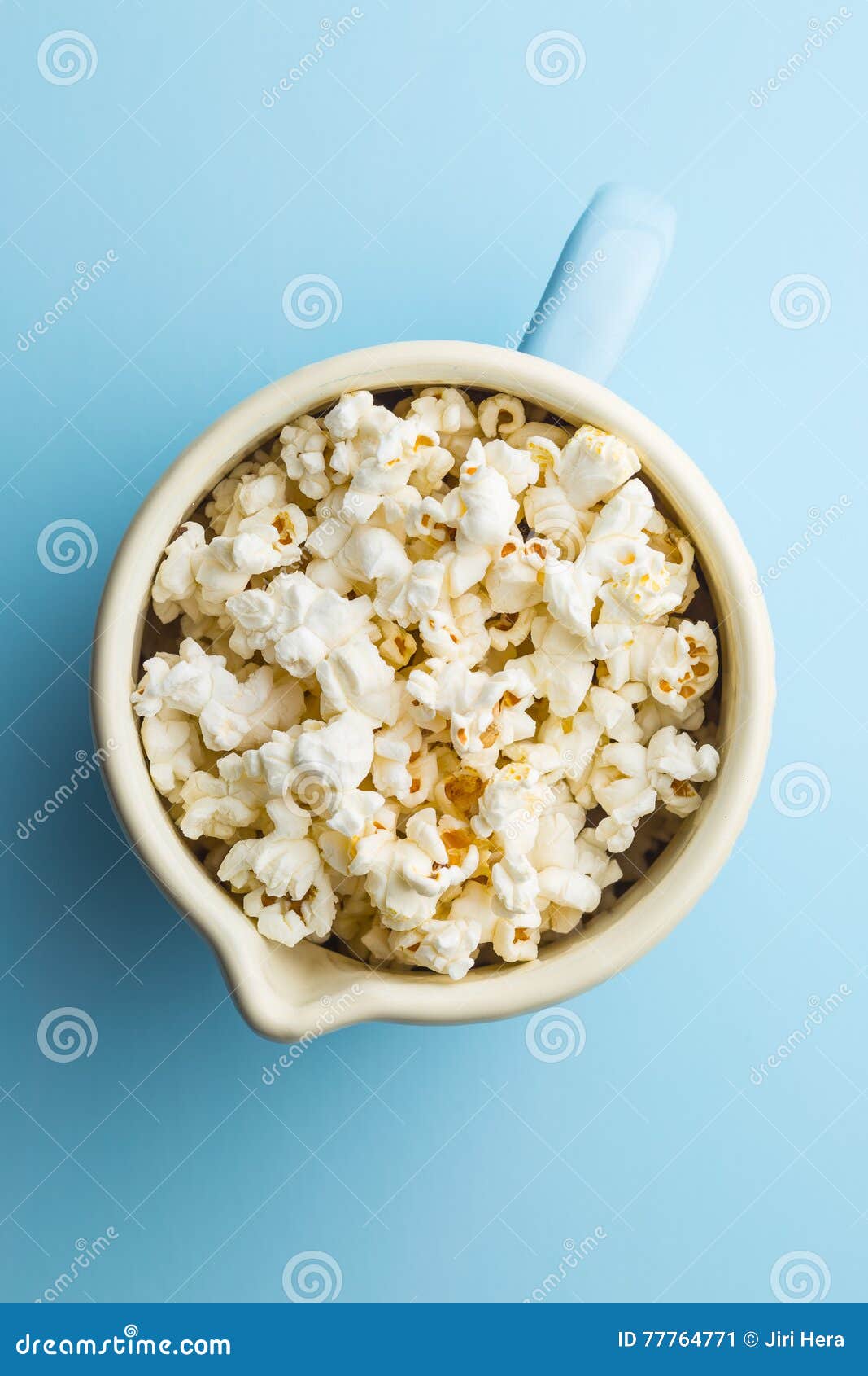 Popcorn in cup. stock image. Image of fluffy, appetizer - 77764771