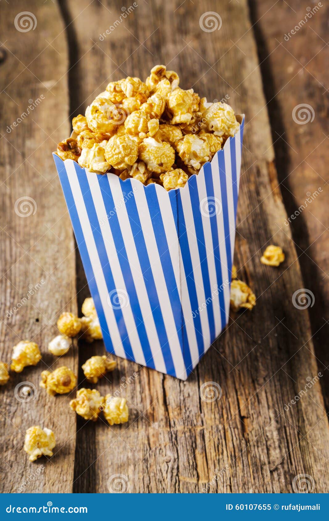 Popcorn stock image. Image of caramel, salted, entertainment - 60107655