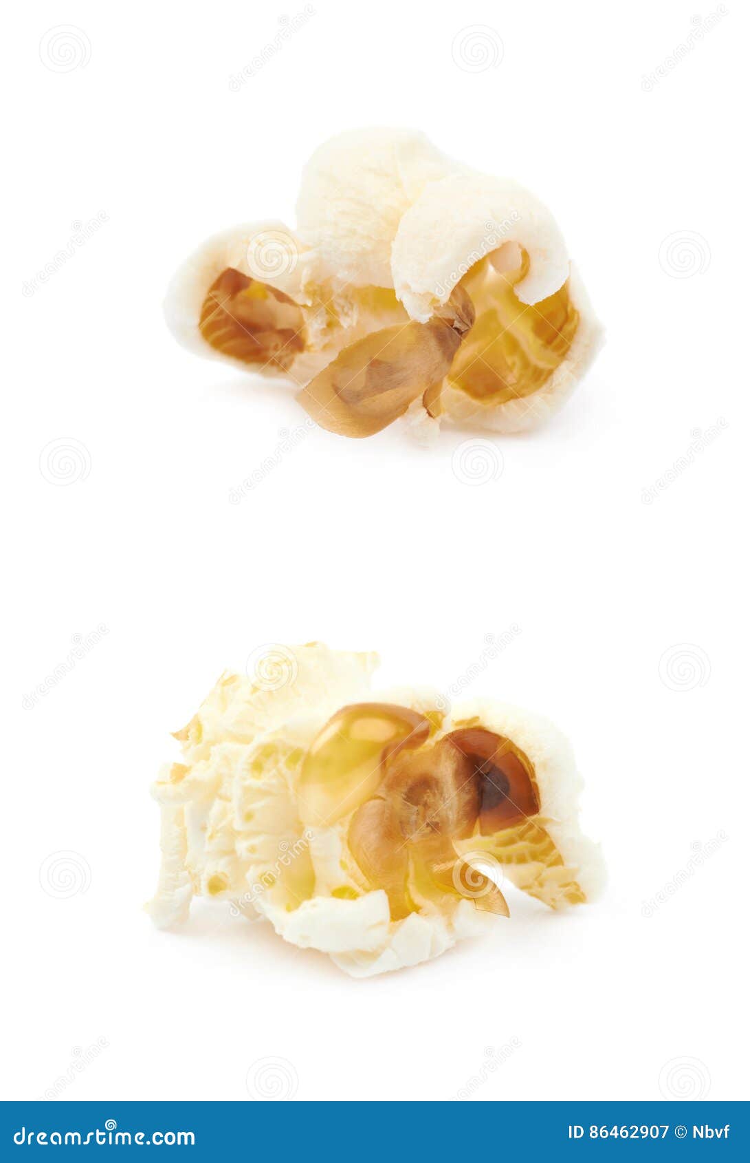 Popcorn flake isolated stock image. Image of salted, butter - 86462907