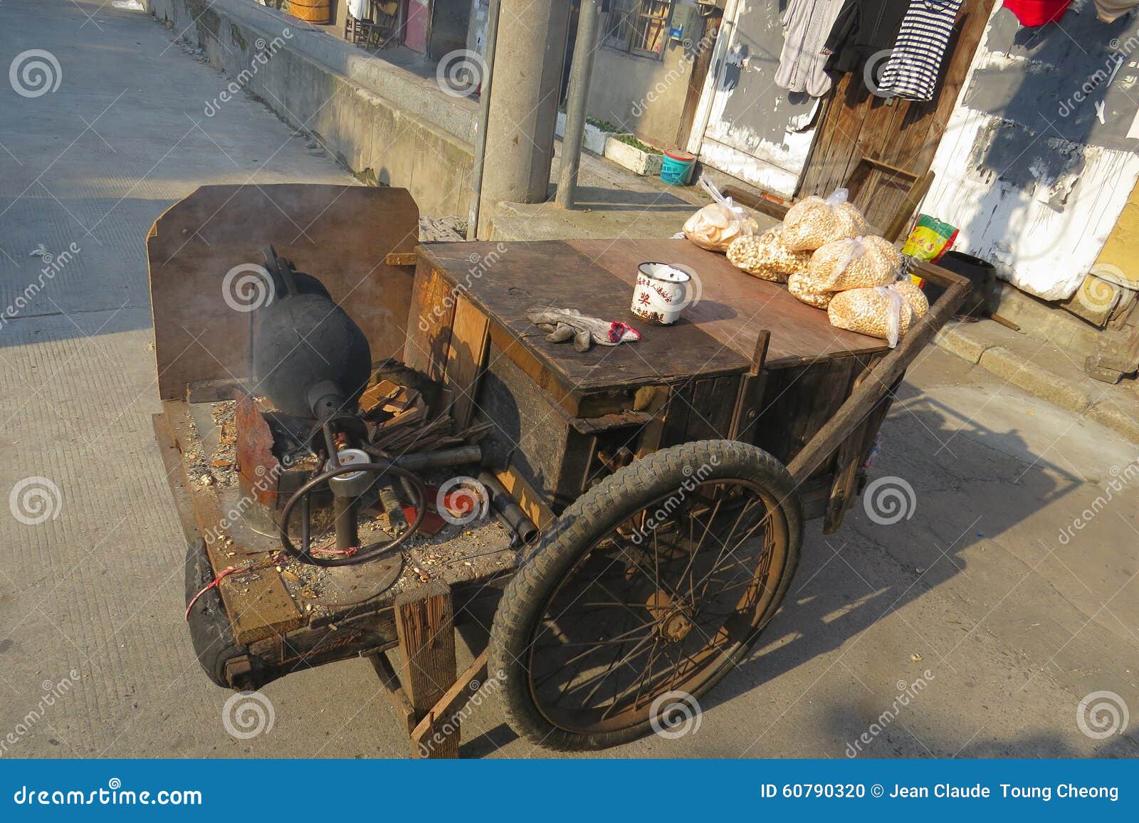 Popcorn Machine in Shanghai,China Stock Photo - Image of handmade ...