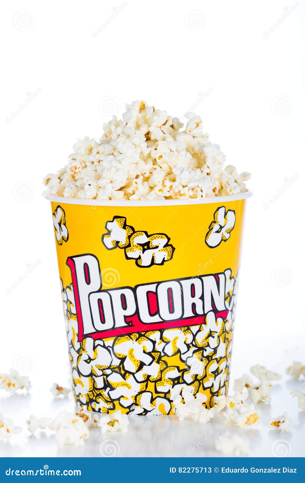 Popcorn pot stock image. Image of movie, popocorn, large - 82275713