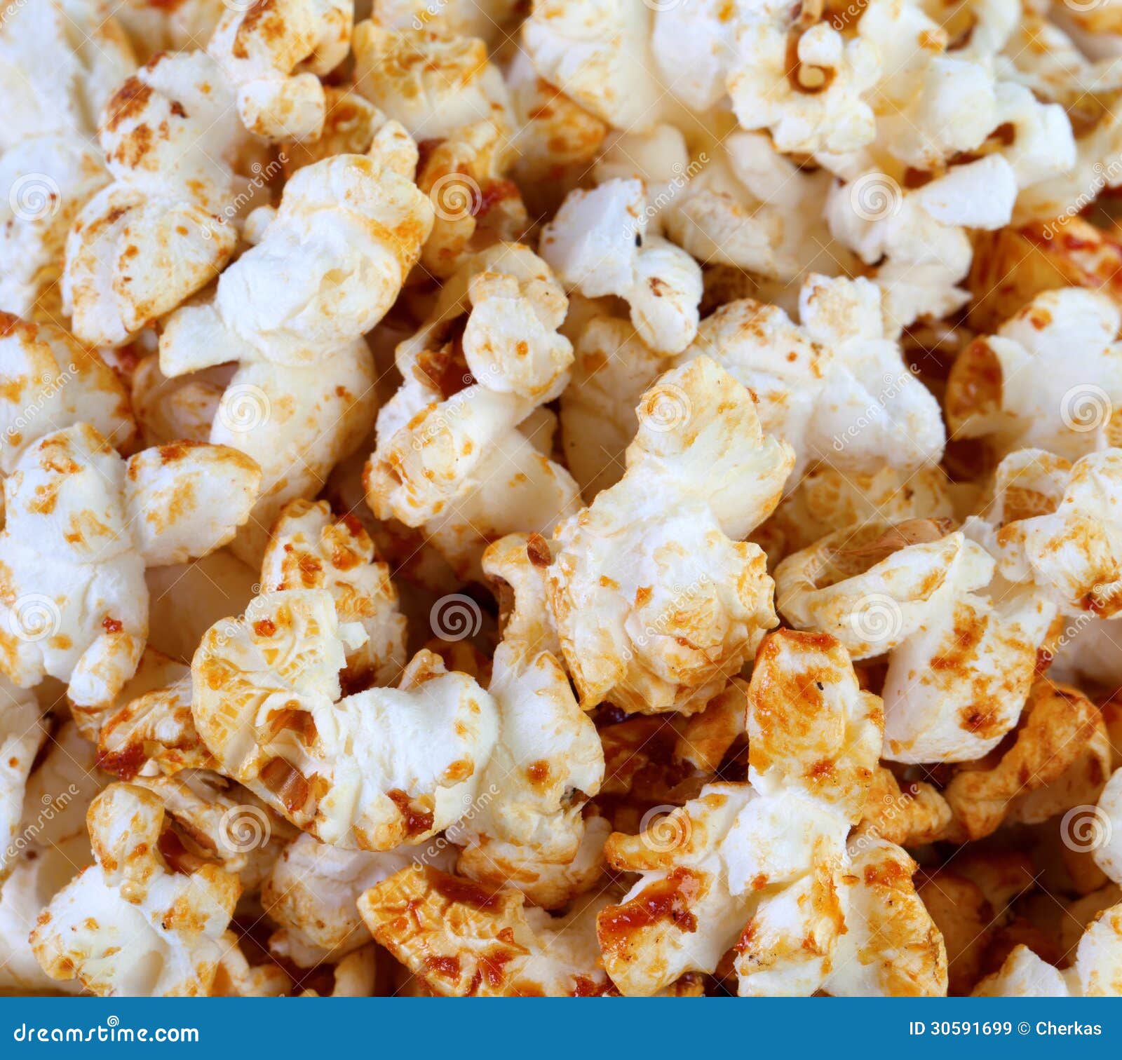 Popcorn stock image. Image of snack, fluffy, heap, macro - 30591699