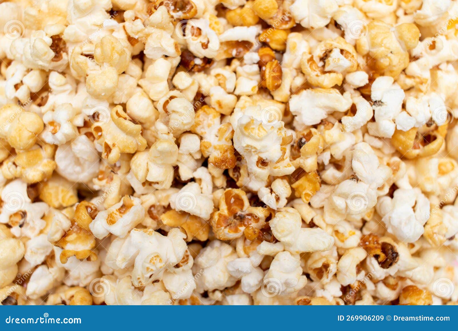Popcorn Texture Background. Yellow Sweet Popcorn Texture. Stock Image ...