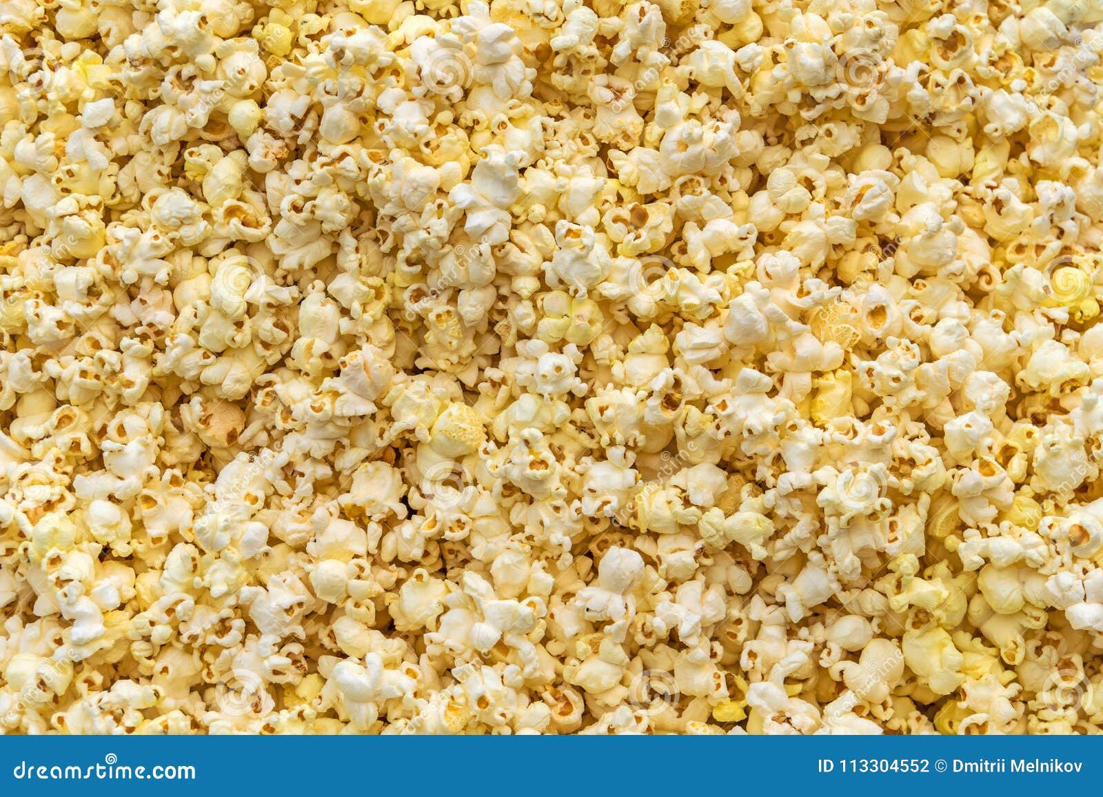 Popcorn texture background stock photo. Image of space - 113304552