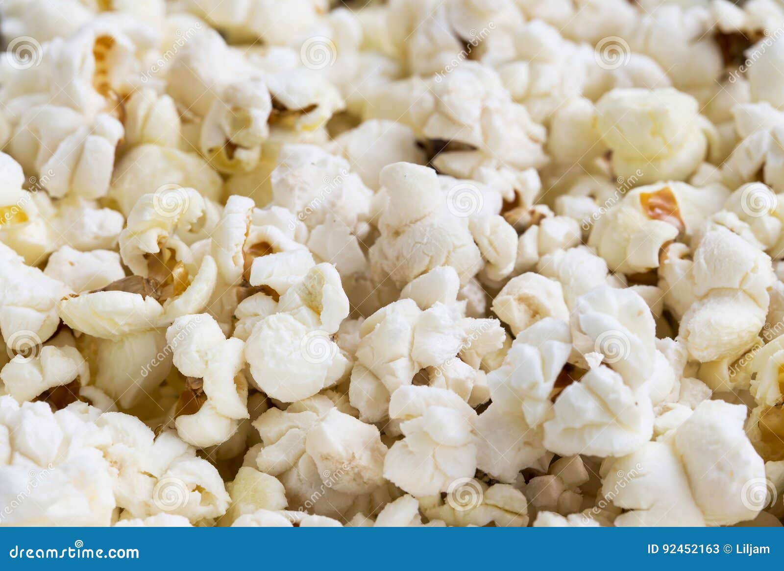 Popcorn Texture.Macro View of Crunchy Popcorn Stock Image - Image of ...