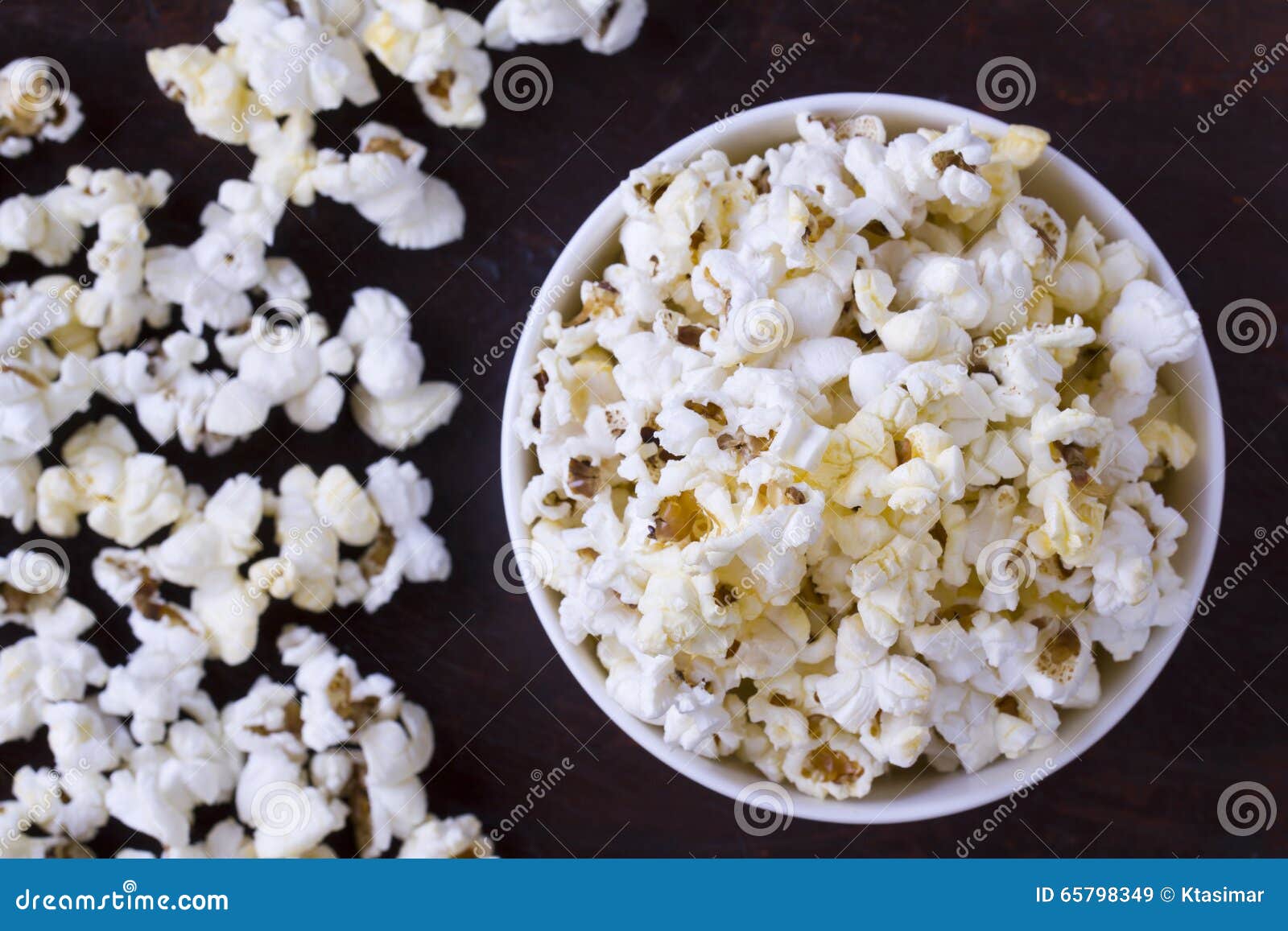 Popcorn stock image. Image of cholesterol, healthy, closeup - 65798349
