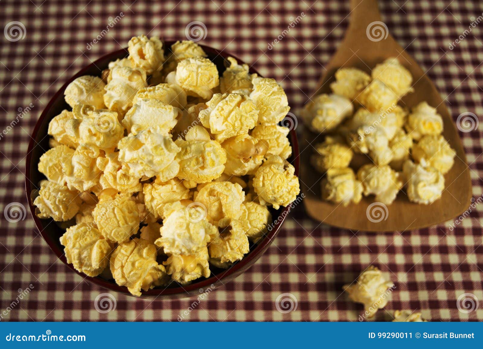 Popcorn stock image. Image of movies, closeup, corn, cinema - 99290011