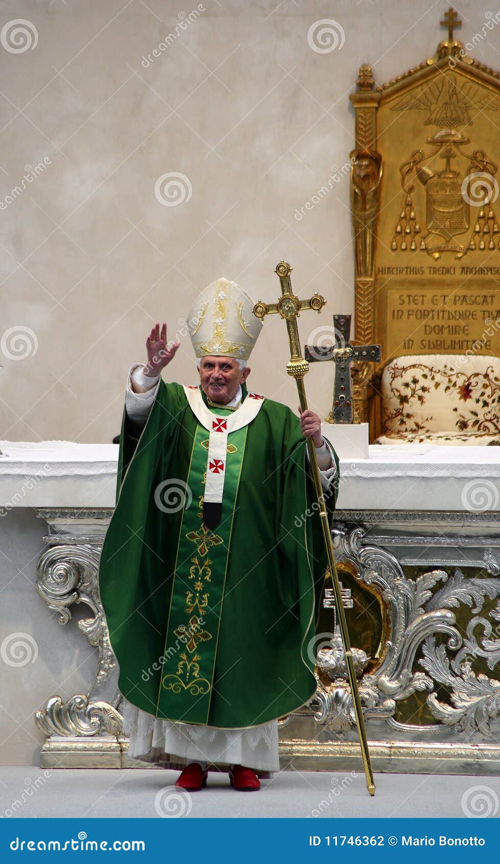 Pope editorial photography. Image of blessing, angelus - 11746362
