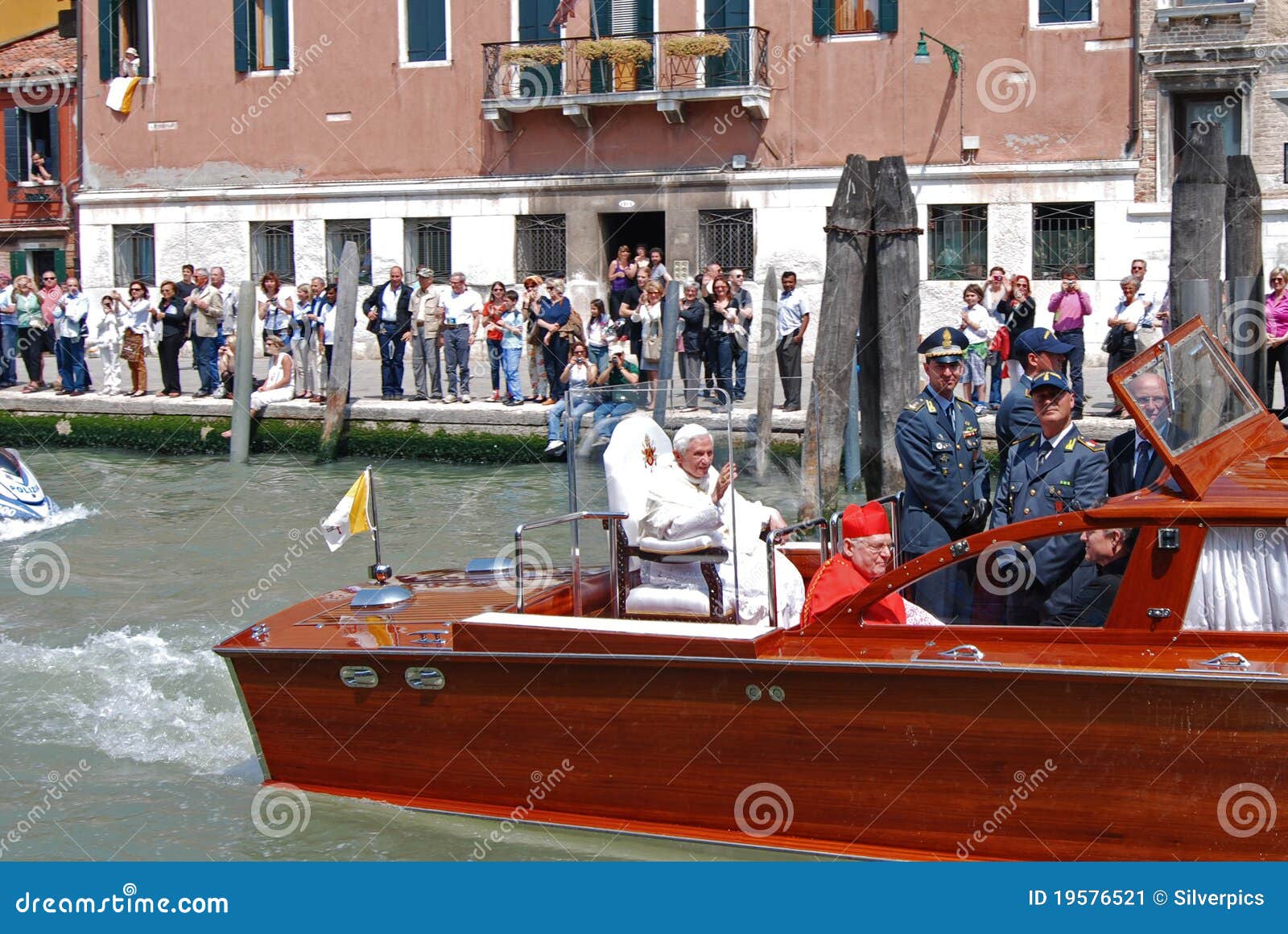 Pope Benedict XVI Visits Venice Editorial Photo - Image of pope, boat ...