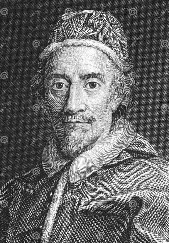 Pope Clement IX editorial photo. Image of people, italian - 19446261