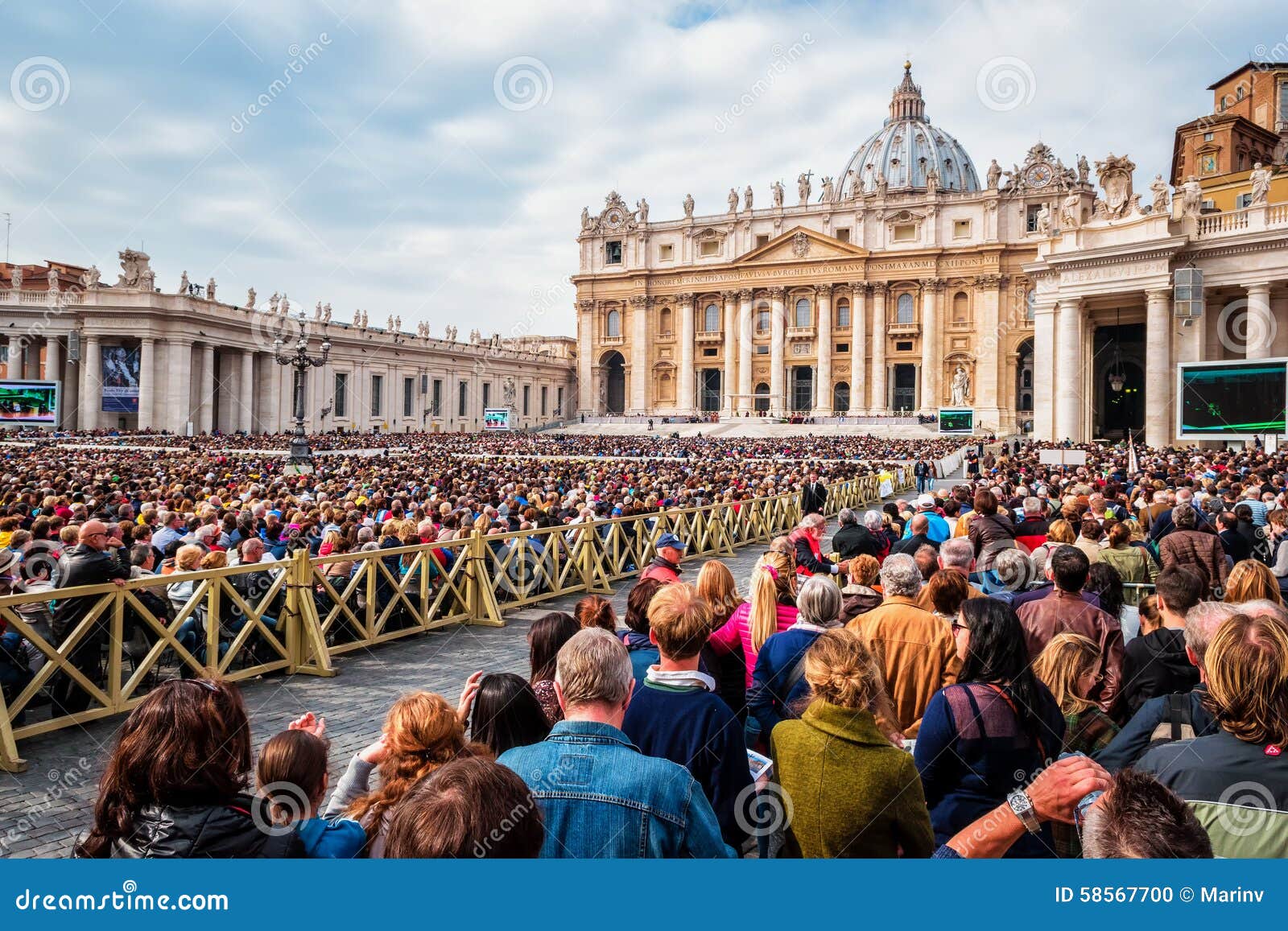 Pope Francis Holds a General Audience on St. Peter S Square Filled with ... Pope Francis Holds a General Audience on St. Peter S Square Filled with ...