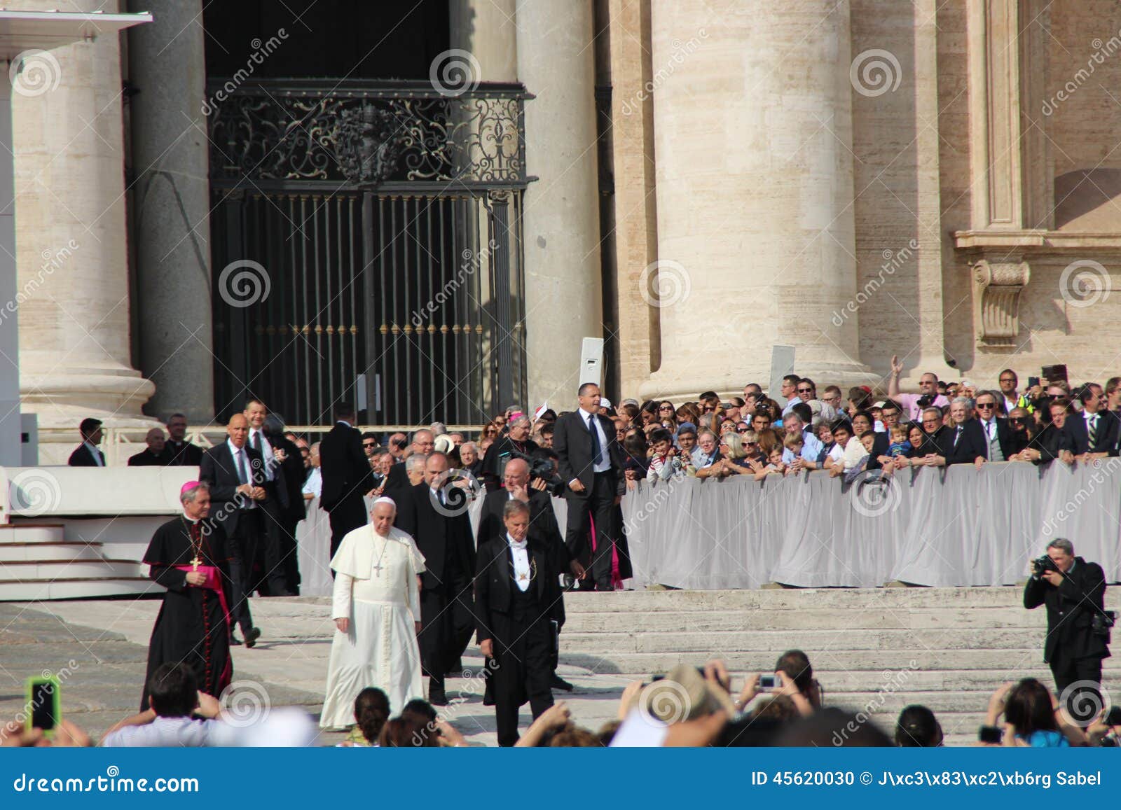 Pope Francis in Rome editorial image. Image of easter - 45620030