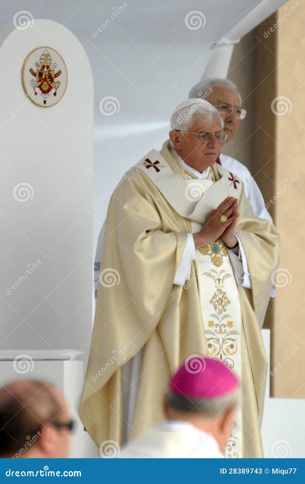 Pope Joseph Benedict XVI editorial stock photo. Image of cult - 28389743