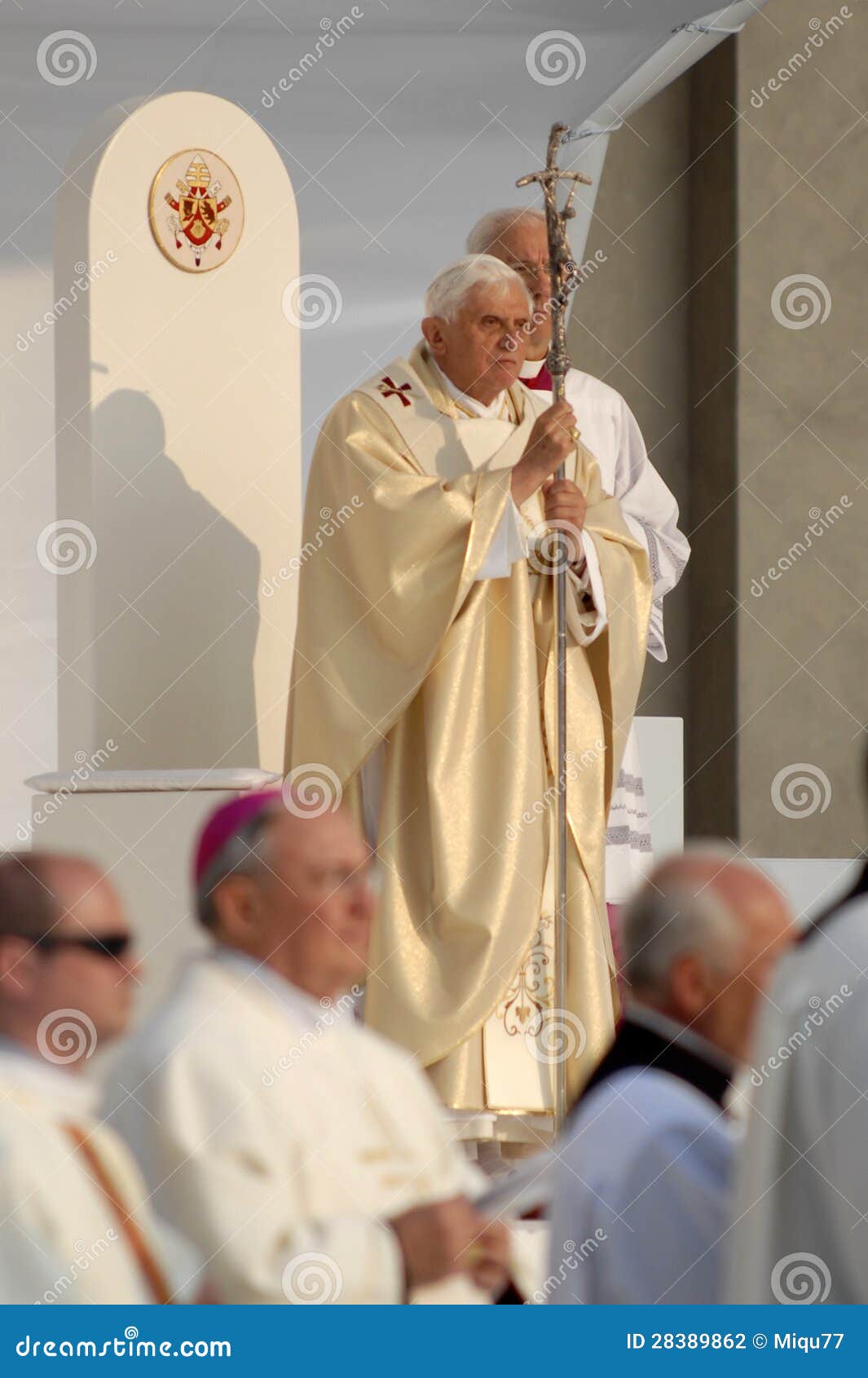Pope Joseph Benedict XVI editorial photography. Image of joseph - 28389862