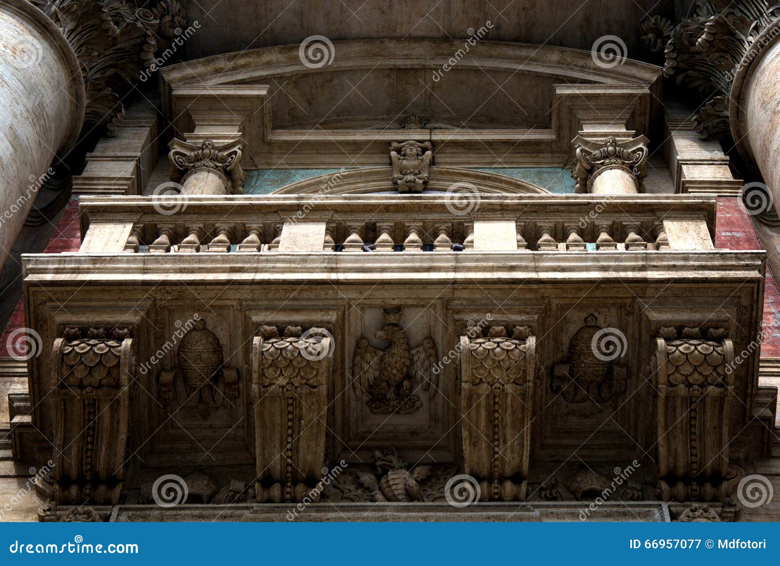 Pope S Balcony on St Peter S Basilica in Vatican Editorial Photography ...