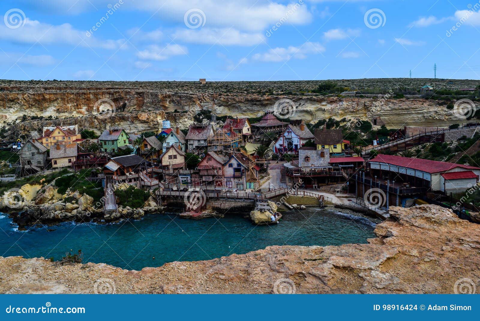 Popeye editorial stock image. Image of city, popeye, malte - 98916424