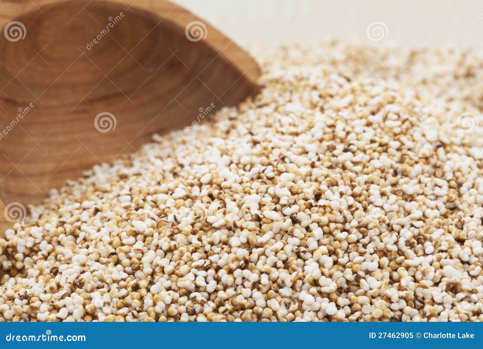 Popped Amaranth stock image. Image of wheat, cuisine - 27462905