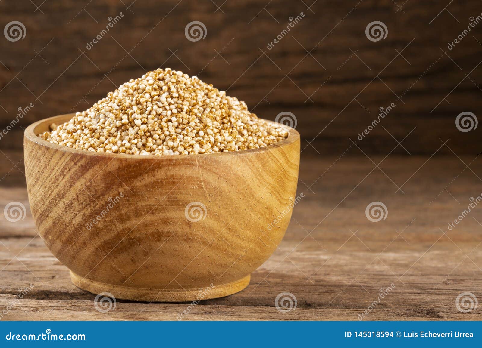 Popped Amaranth Grain - Amaranthus. Text Space Stock Photo - Image of ...