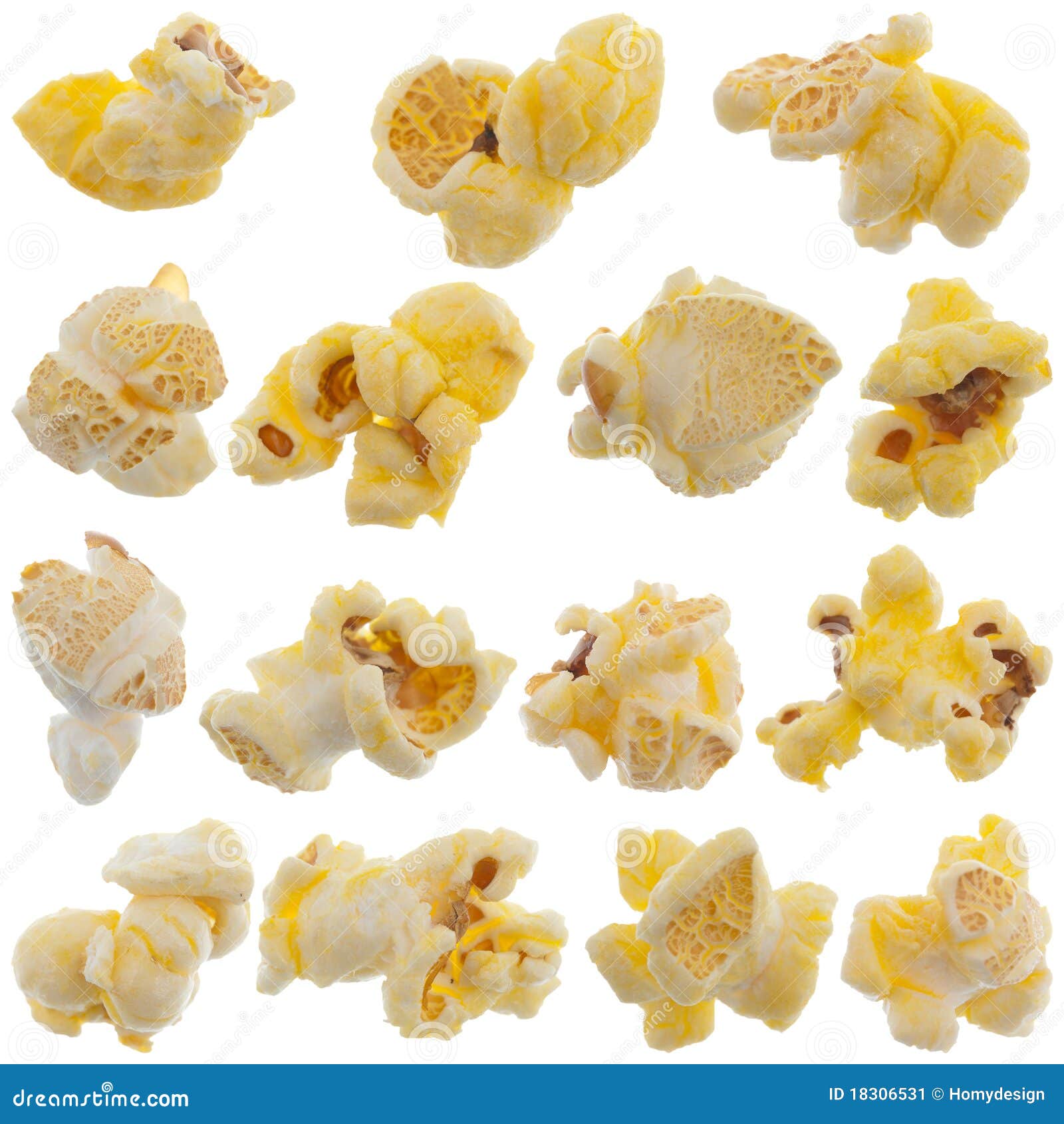 Popped Kernels of Pop Corn Snack Stock Image - Image of leisure ...
