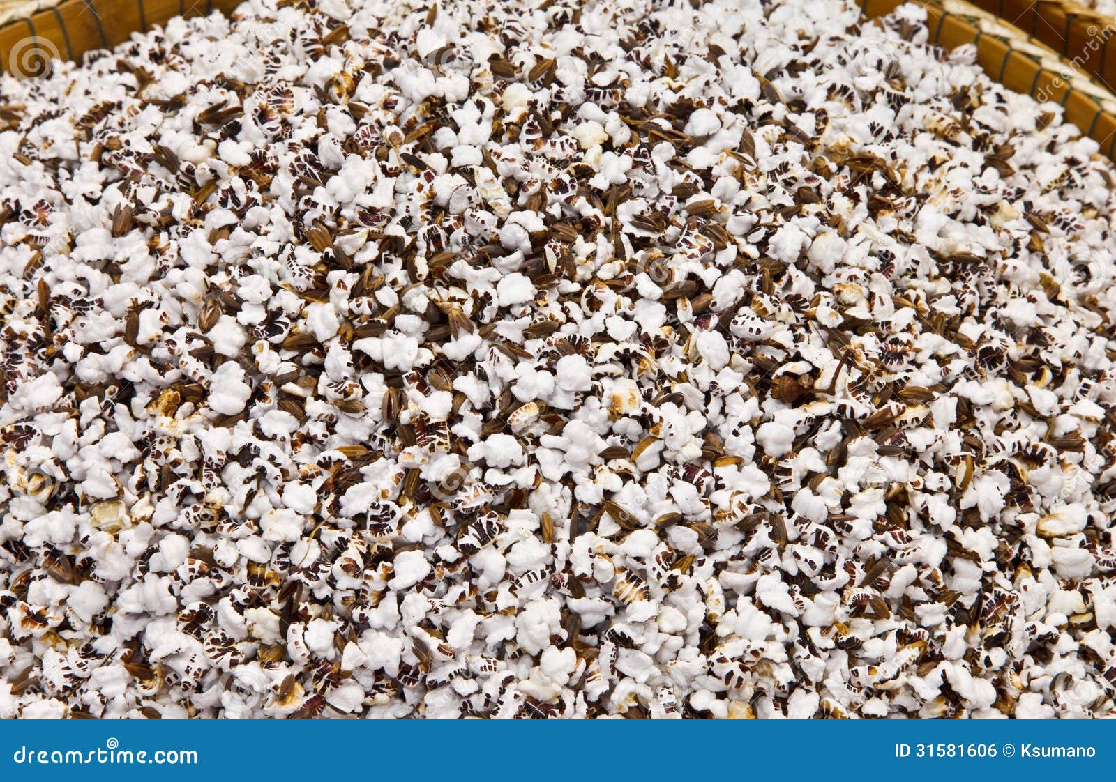 Popped rice stock photo. Image of history, white, material - 31581606