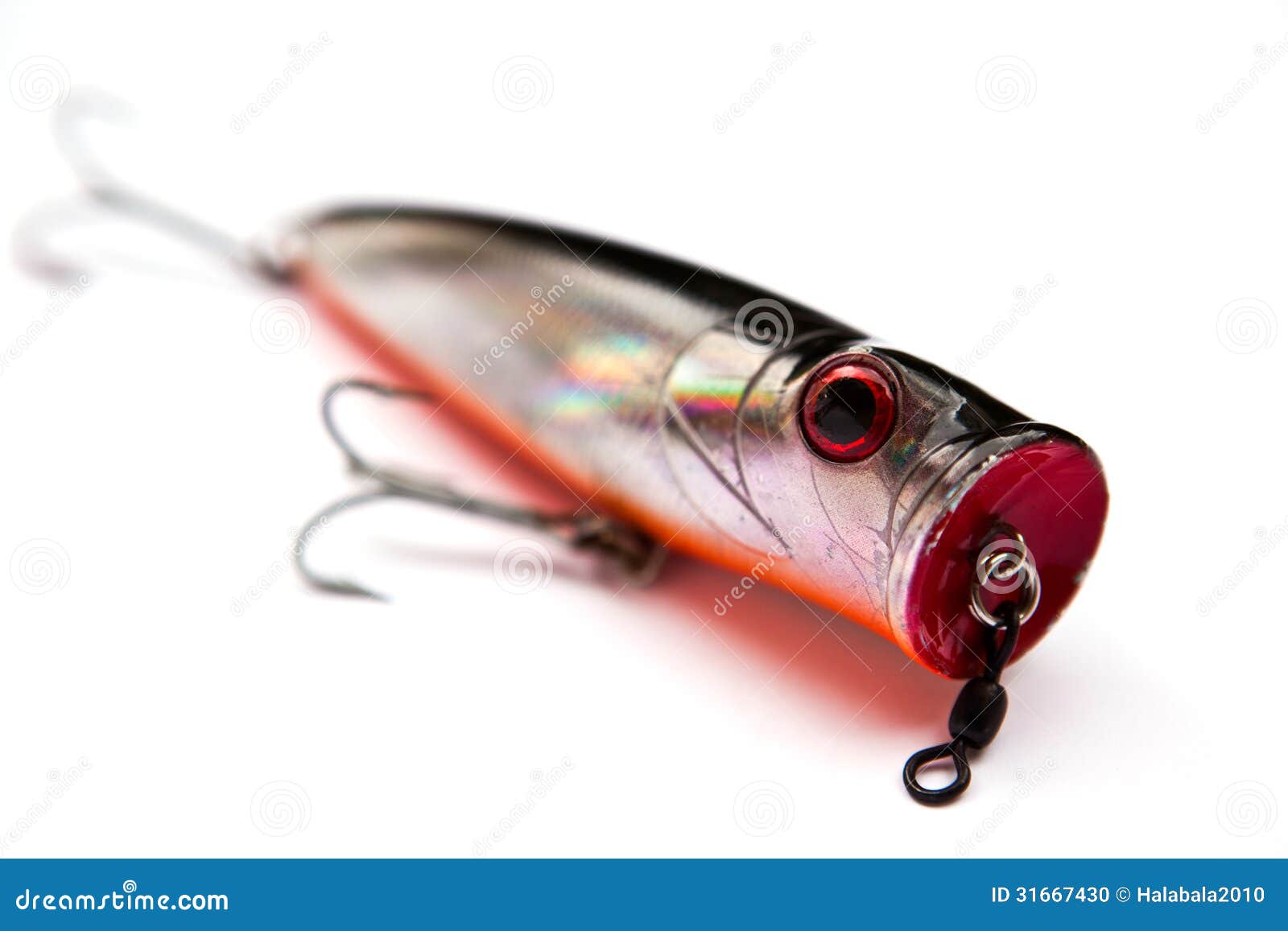 Popper for fishing stock photo. Image of hobby, hook - 31667430