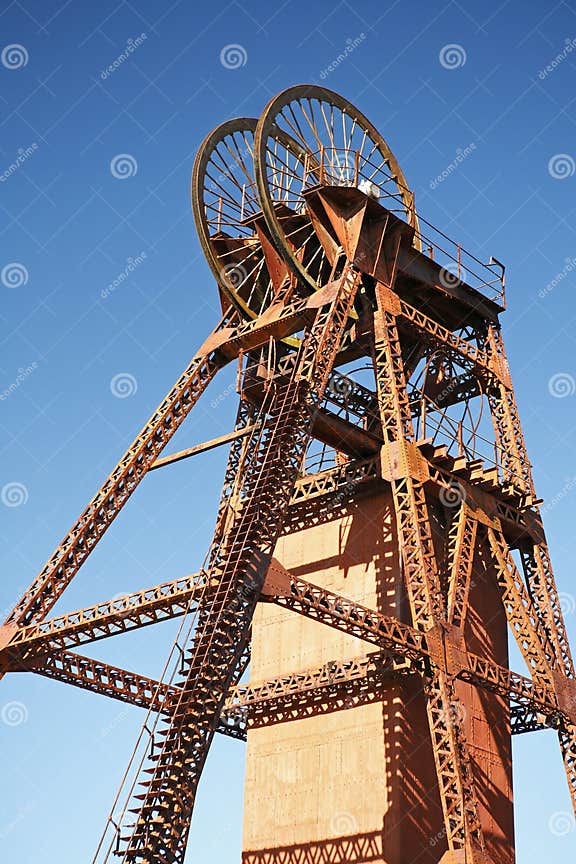 Poppet Head stock photo. Image of head, underground, poppet - 20522058