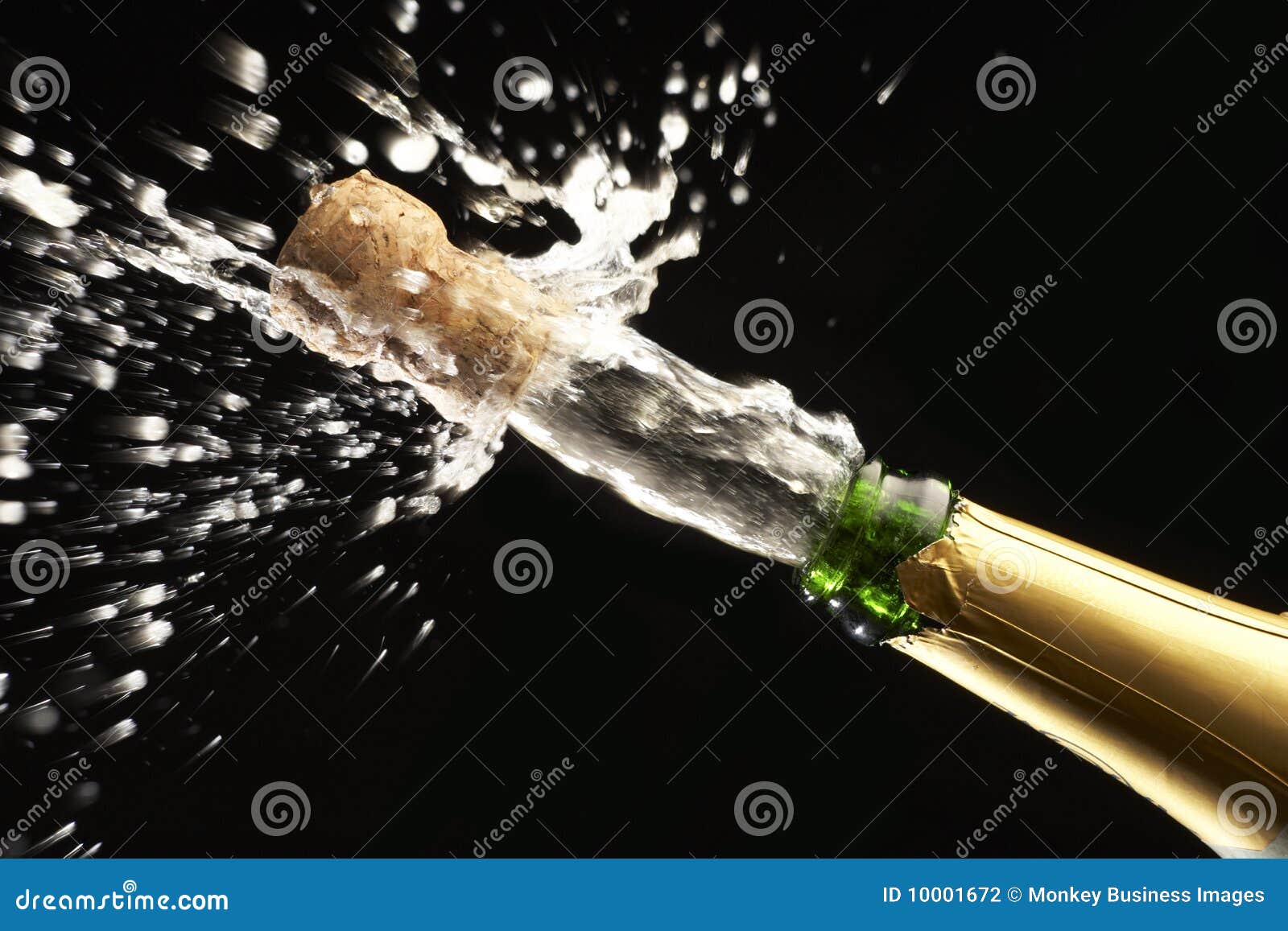 Popping Champagne Cork stock photo. Image of people, object - 10001672
