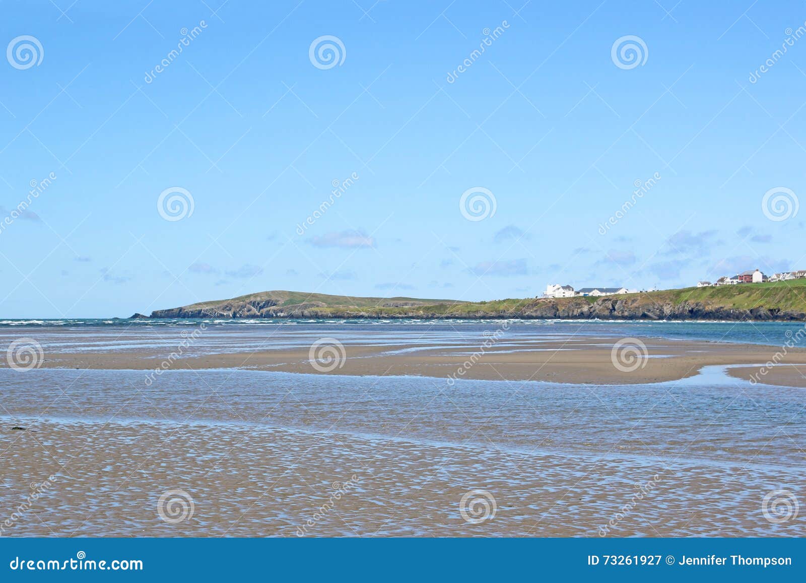 Poppit Sands, Wales stock image. Image of beach, ocean - 73261927