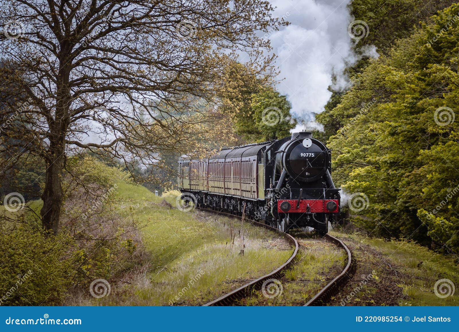 Classic Steam Locomotives Royalty-Free Stock Photo | CartoonDealer.com ...