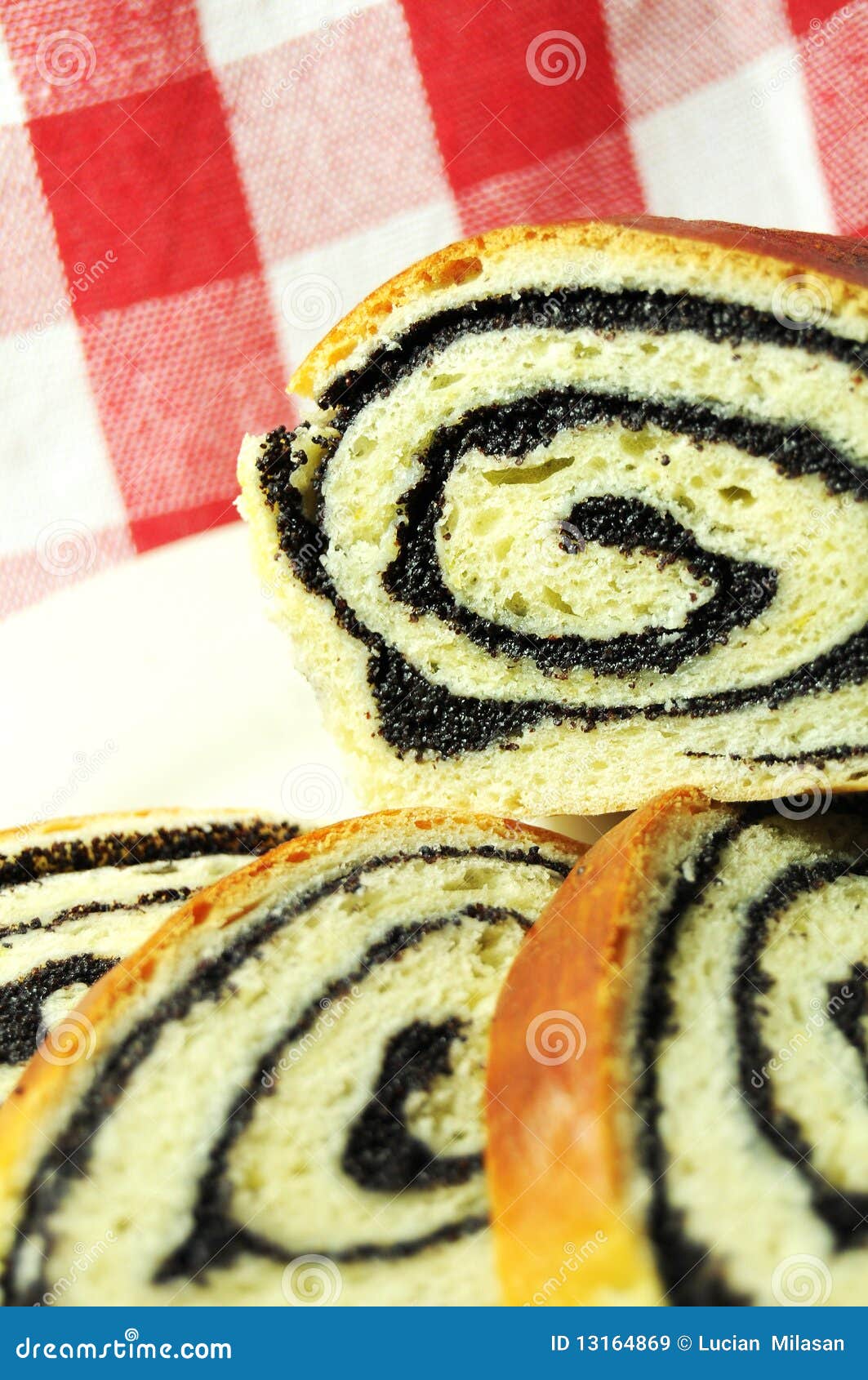 Poppy roll stock image. Image of poppy, dish, romanian - 13164869