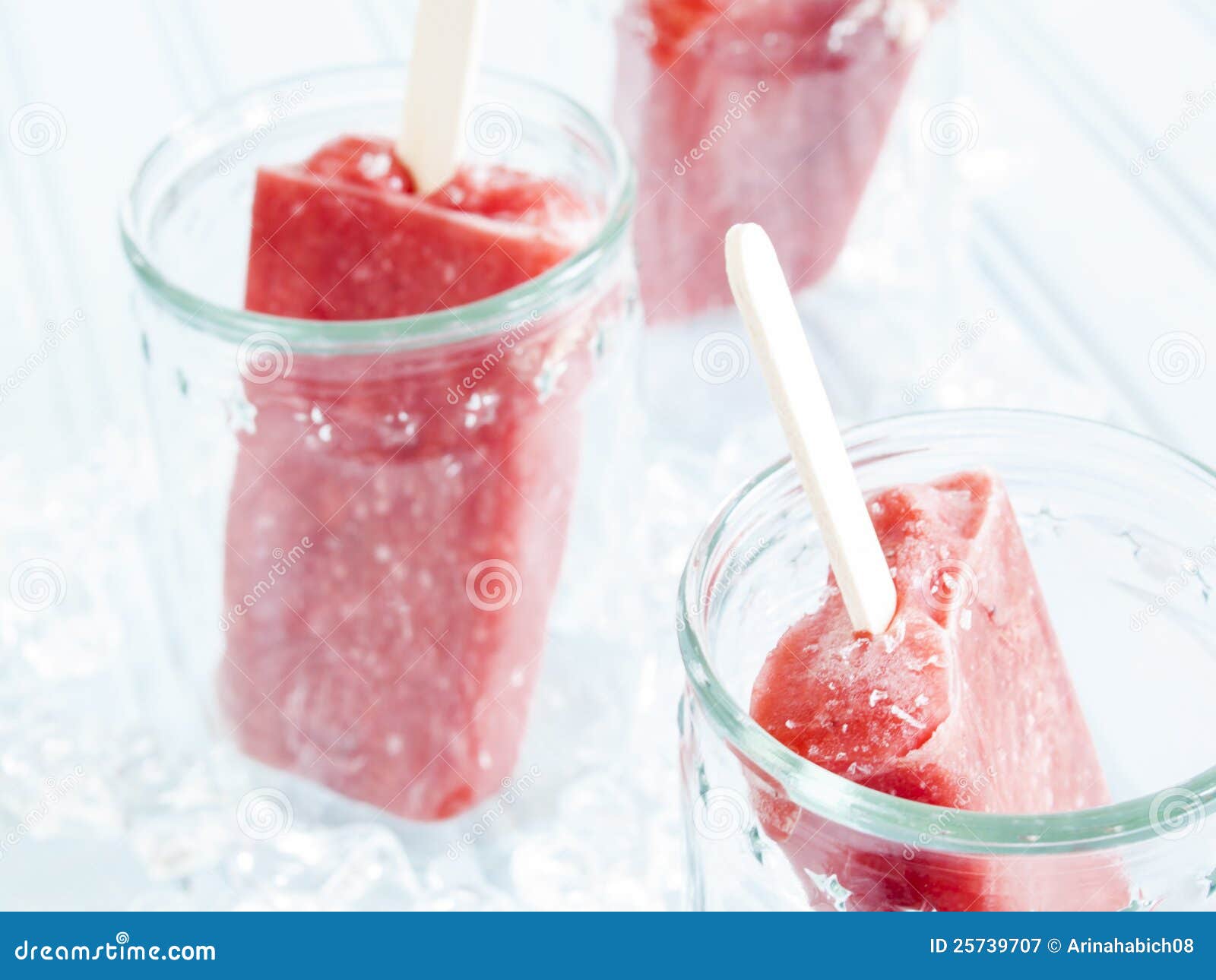 Popsicle stock image. Image of flavored, star, milk, pops - 25739707