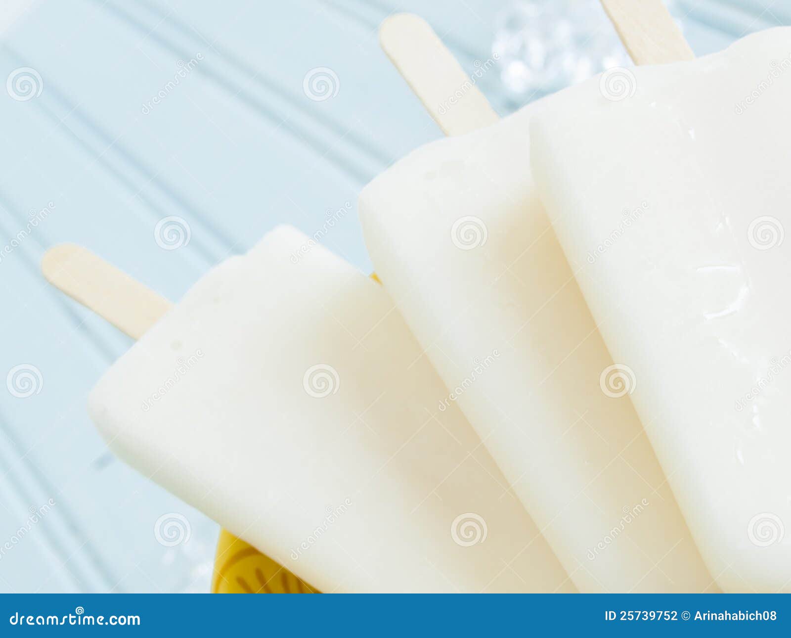 Popsicle stock photo. Image of white, icicle, dessert - 25739752