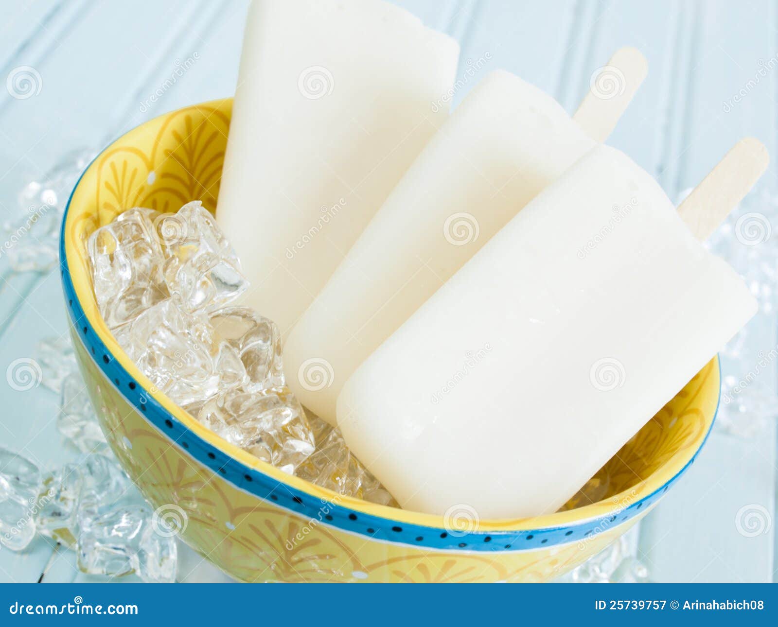 Popsicle stock image. Image of fruit, icicle, bowl, pops - 25739757