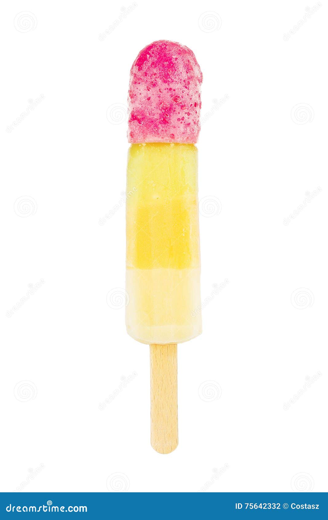 Popsicle stock foto. Image of zomer, voeding, geïsoleerd - 75642332