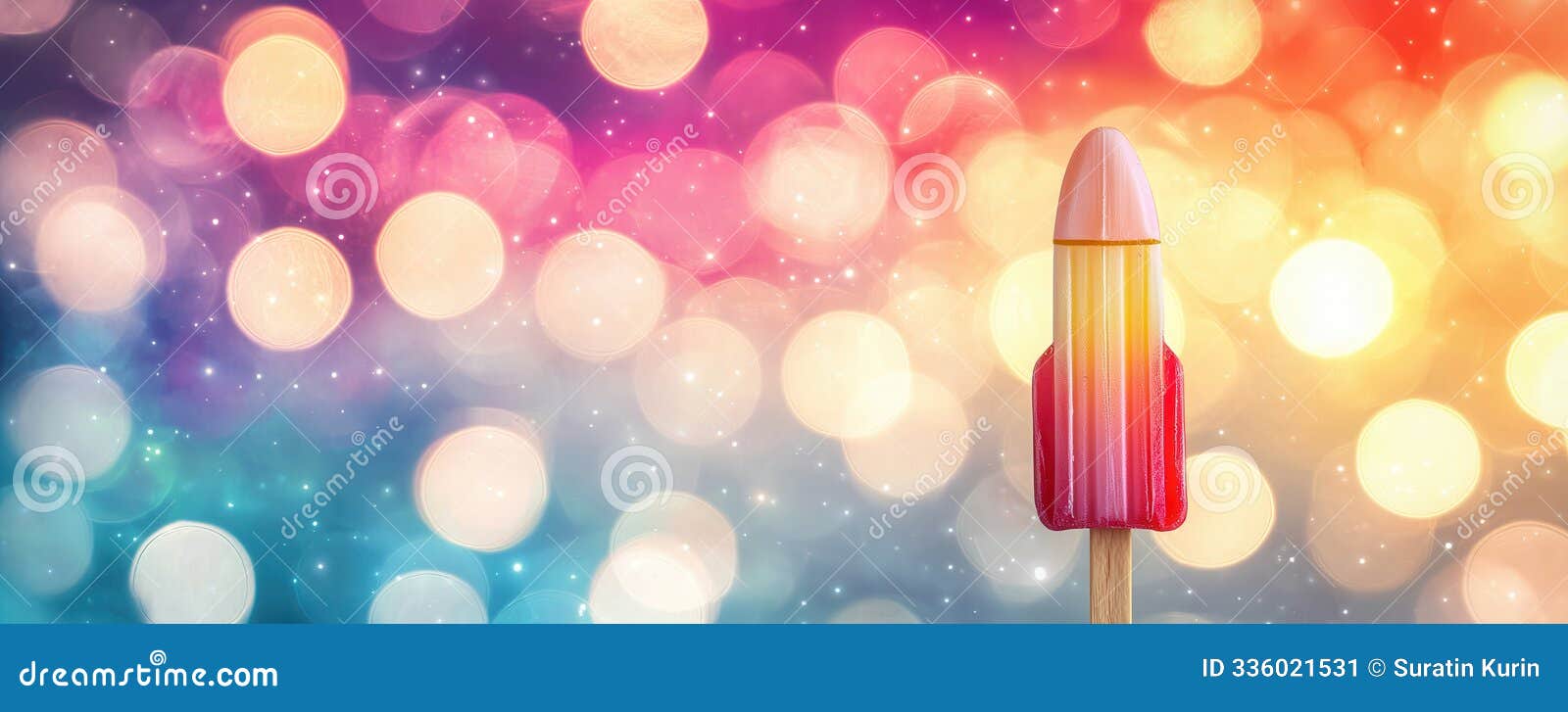 Rocket Popsicle Icon. Clipart Image Cartoon Vector | CartoonDealer.com ...