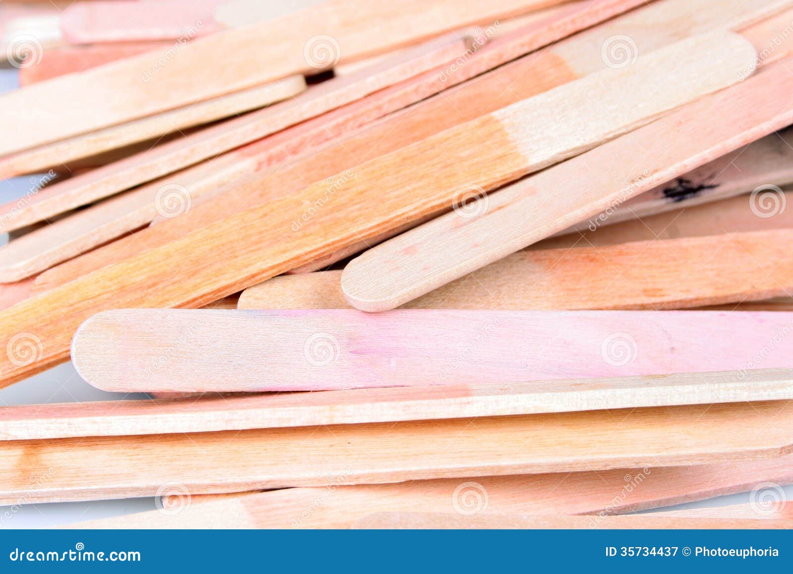 Popsicle Sticks Royalty-Free Stock Photo | CartoonDealer.com #35734437