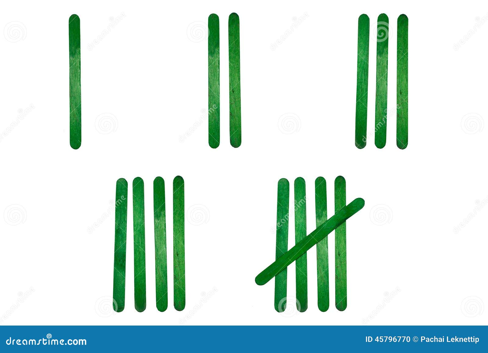 Tick Marks On The Clock Face Show The Progression Of Time With Each ...