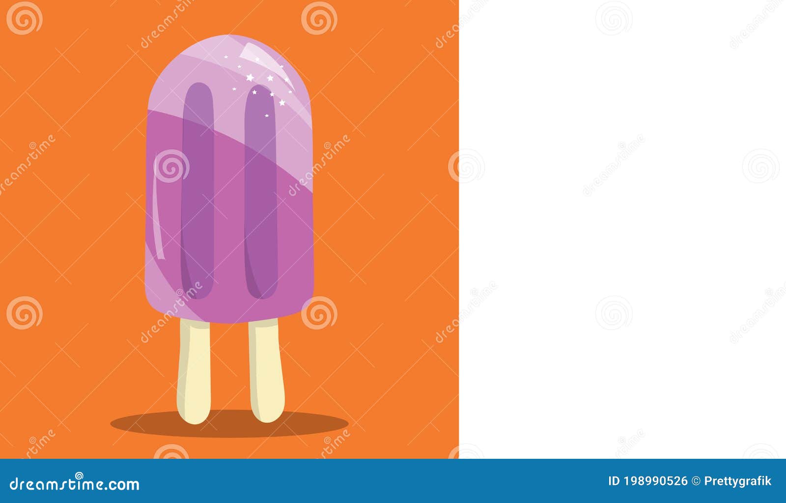 Popsicle 09 stock vector. Illustration of cartoon, vector - 198990526