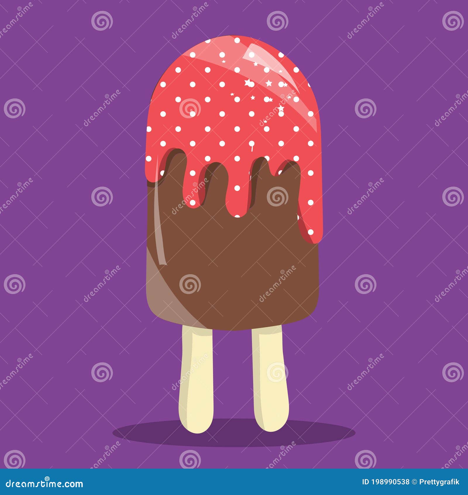 Popsicle 20 stock vector. Illustration of cartoon, popsicle - 198990538