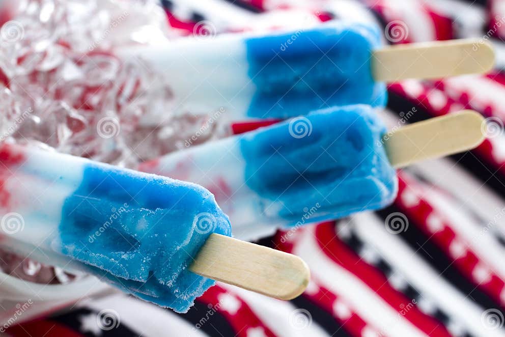 Popsicles stock image. Image of sweet, american, july - 31401755