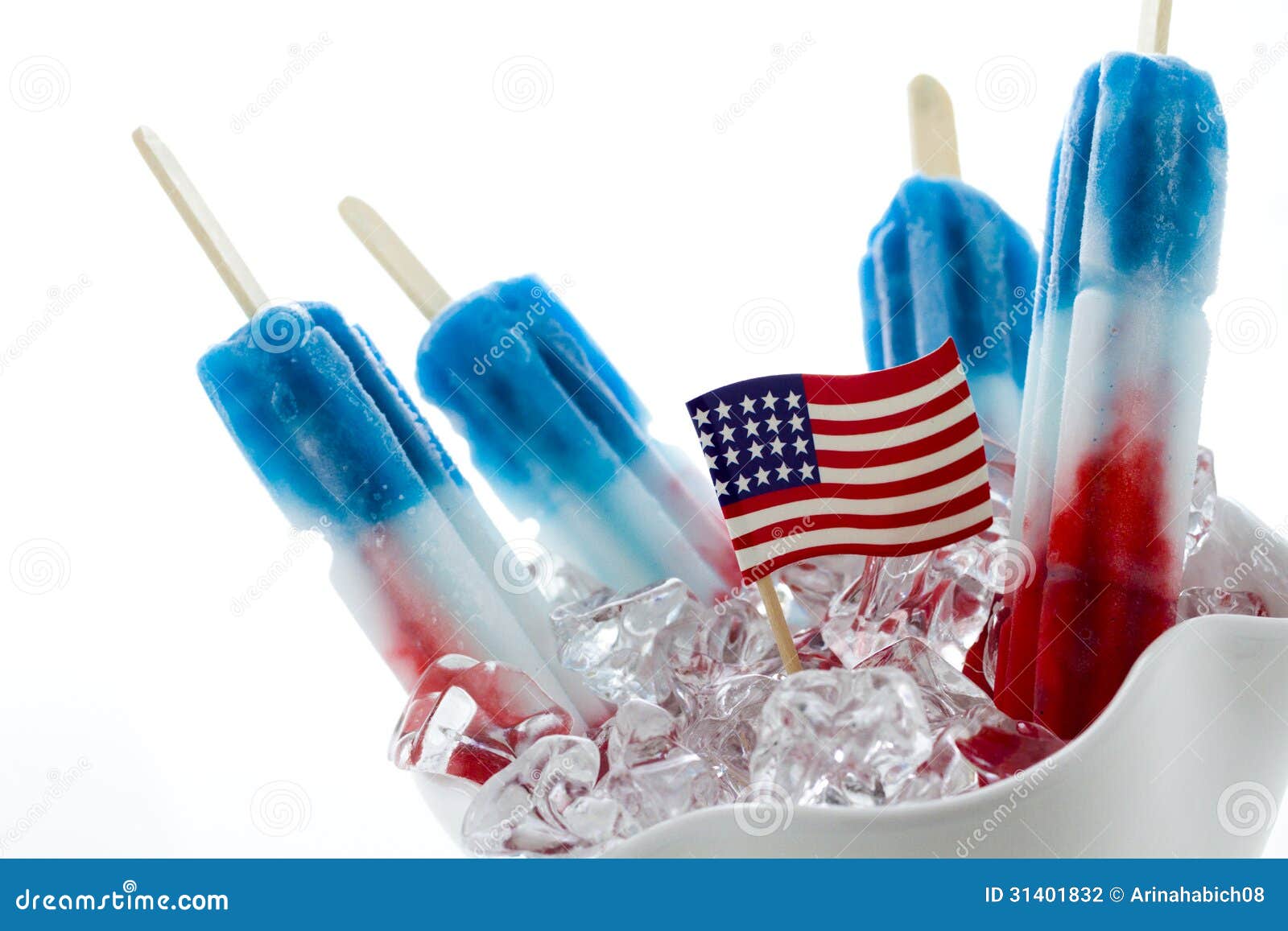 Popsicles stock photo. Image of flavored, american, july - 31401832