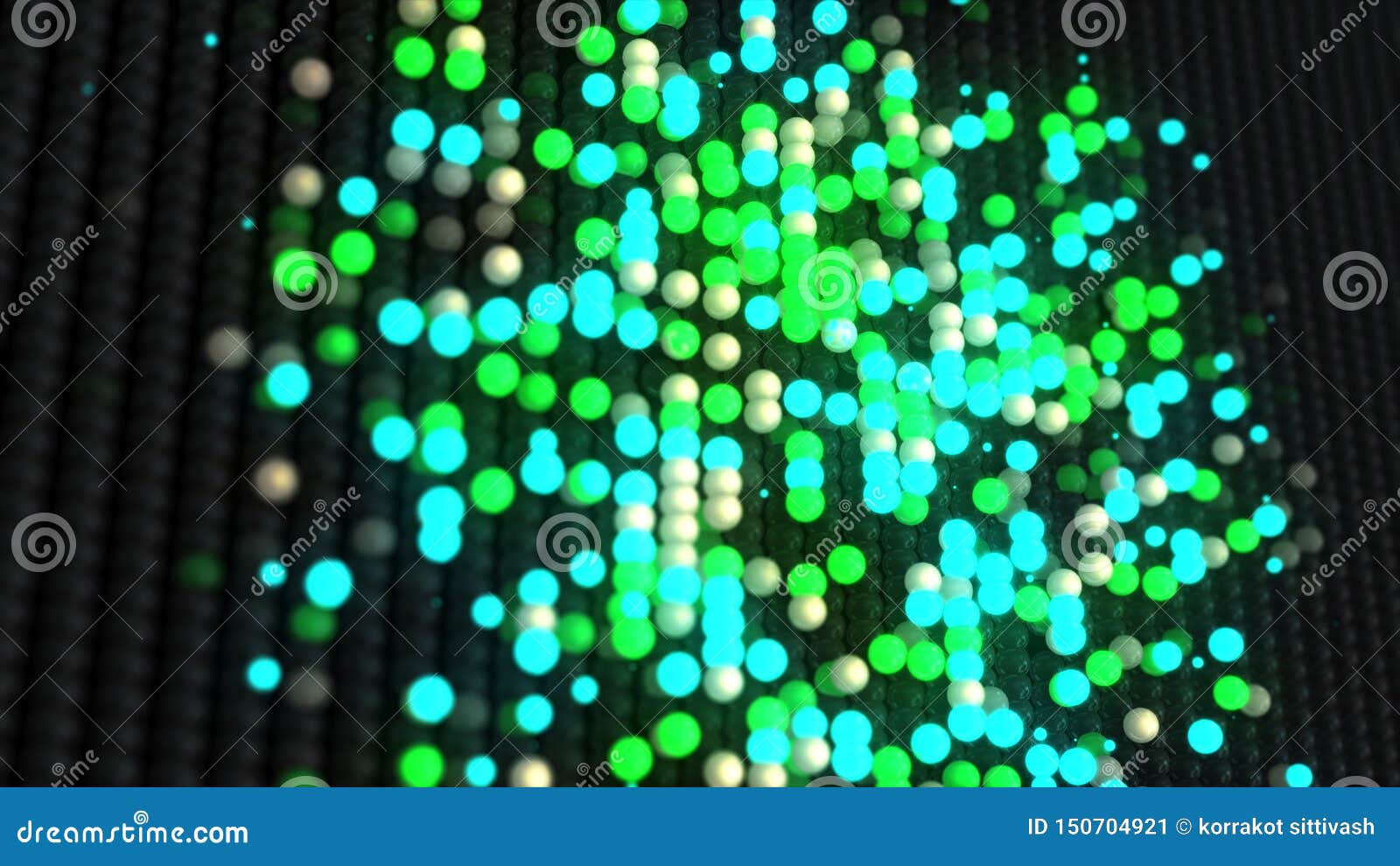 Popular Abstract Led Wall Light Futuristic Digital Wave Background 3d ...