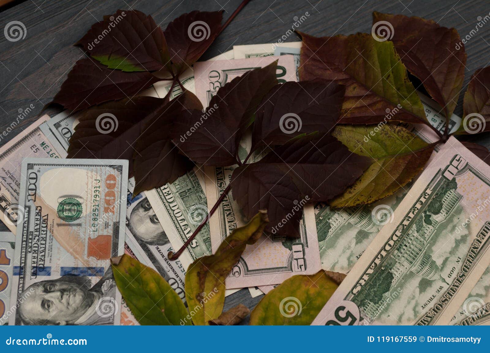 Popular Banknotes, Dollars Everywhere. Stock Image - Image of economic ...