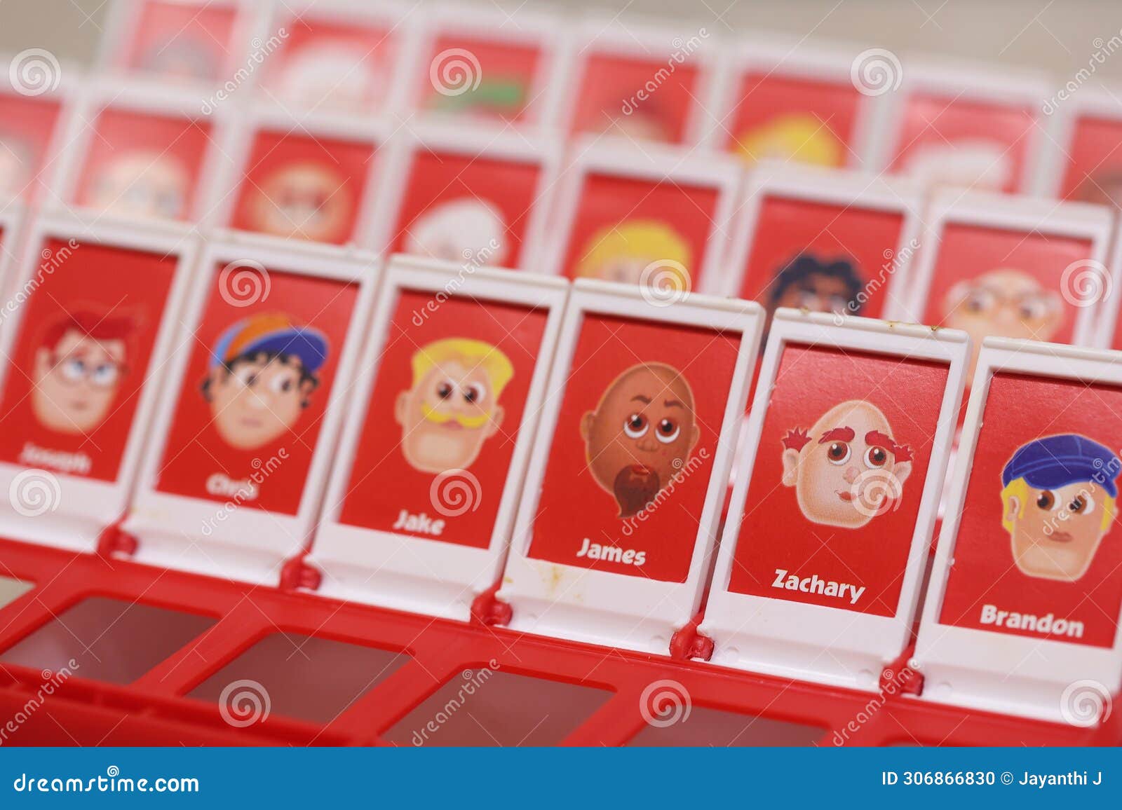 Guess who board game editorial image. Image of faces - 306866830