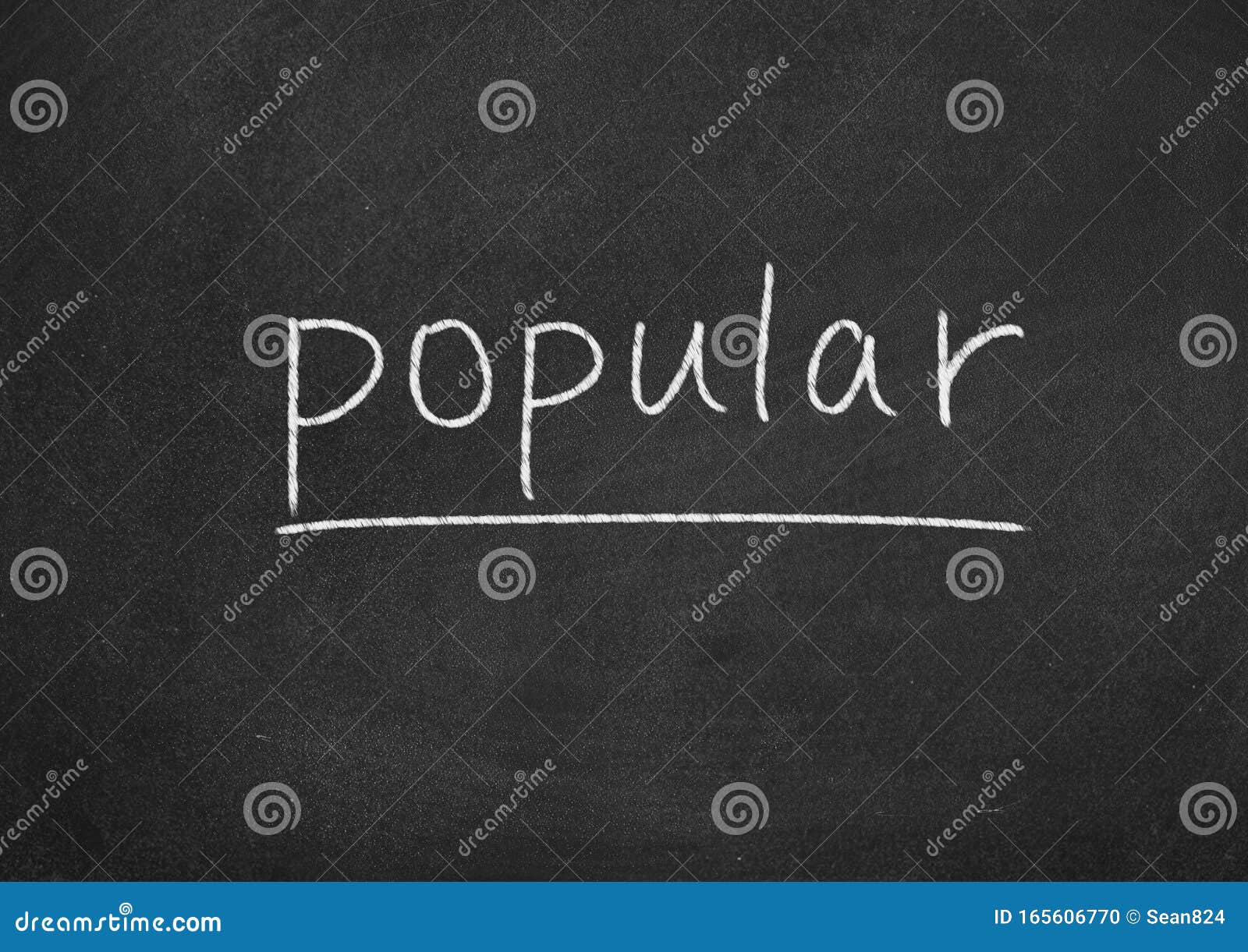 Popular stock photo. Image of word, popular, concept - 165606770